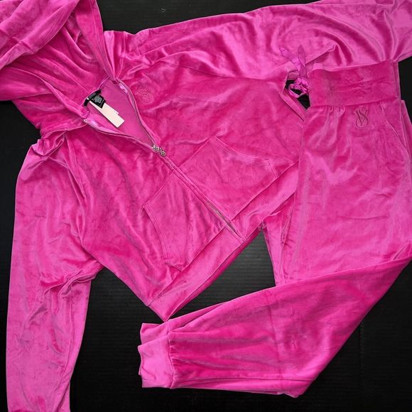 Victoria's Secret | Other | Nwtvictorias Secret Set Xl Full Zip ...